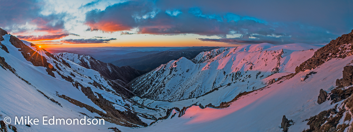 The Sentinnel & Watsons Crags at sunset